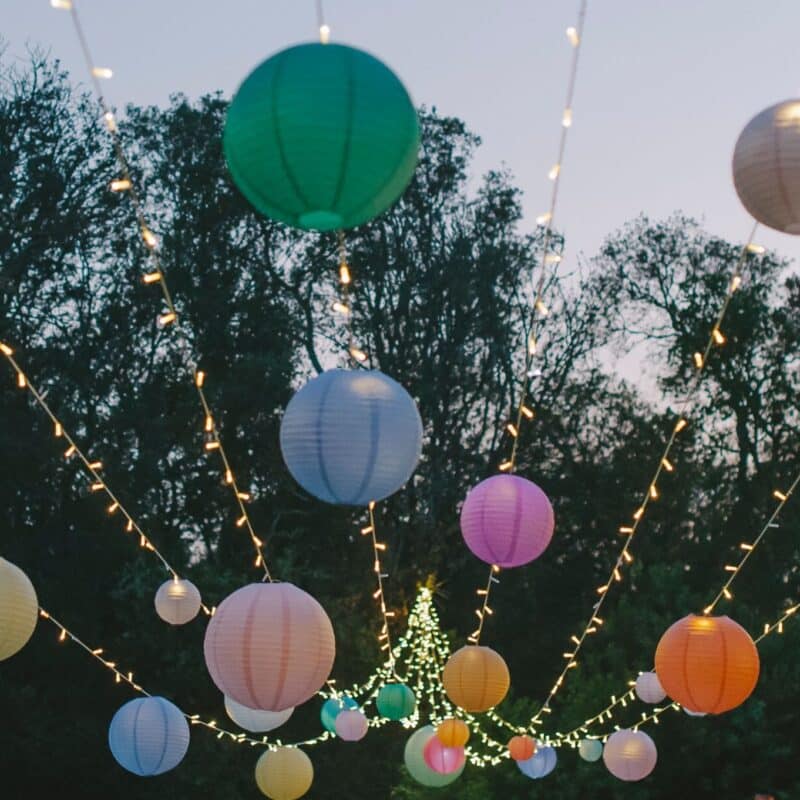 Event & Party Lighting - Decorations, Lanterns & Flowers | Sugar & Rind