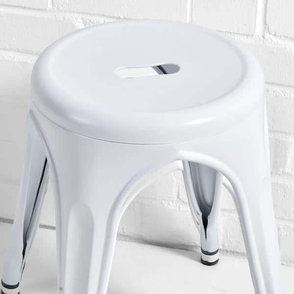 Low metal stool - Sugar & Rind